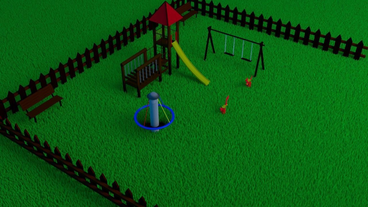 Mini PARK 3D model 3D printable | CGTrader