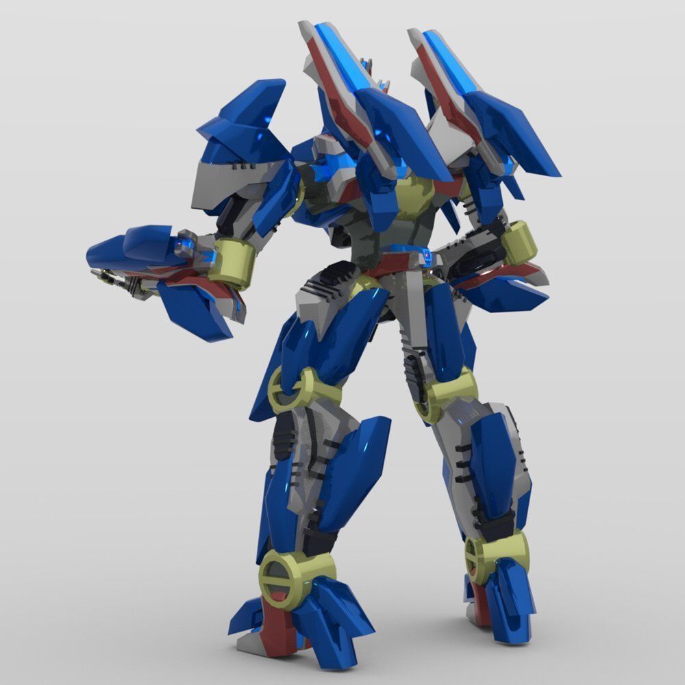Goliath Robot Mech for fbx 3D model | CGTrader