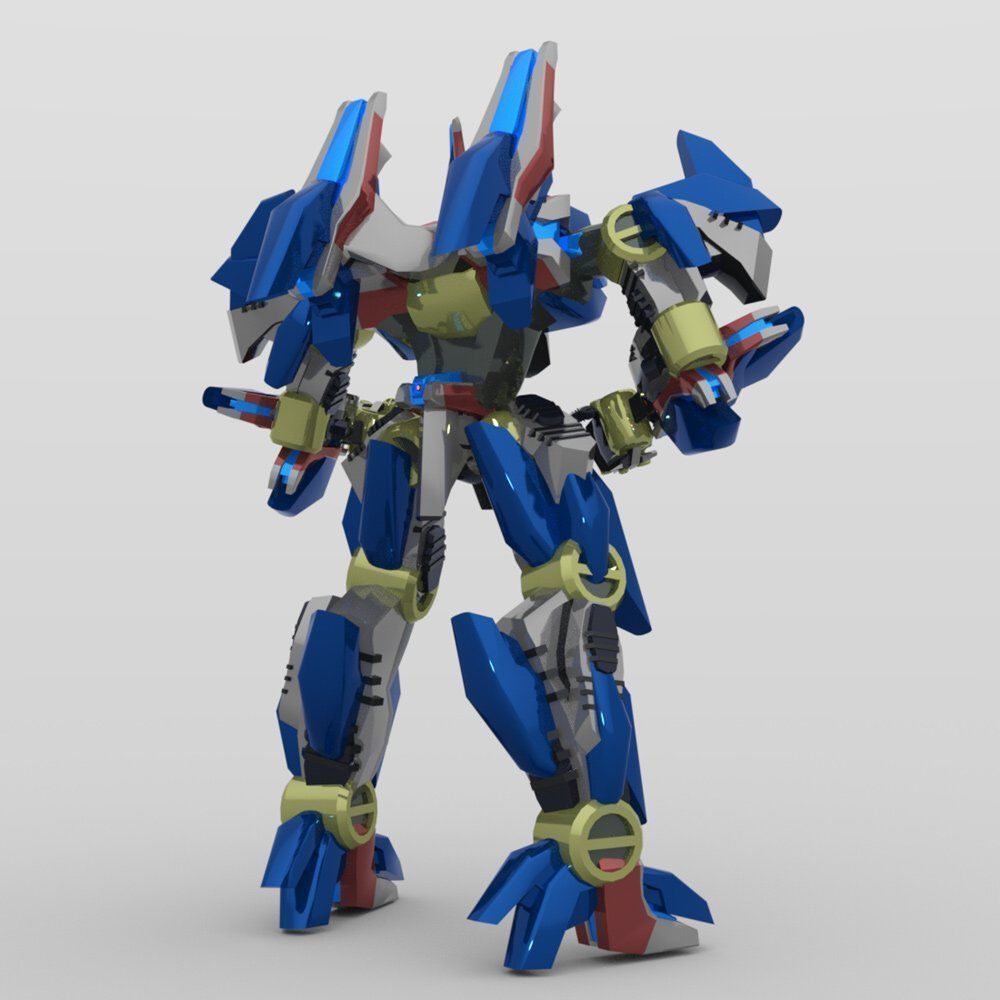 Goliath Robot Mech for fbx 3D model | CGTrader
