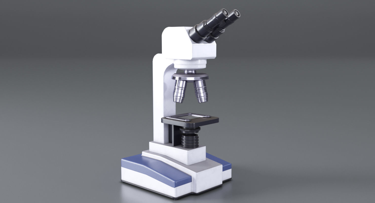 3D model Microscope Altami VR / AR / low-poly | CGTrader