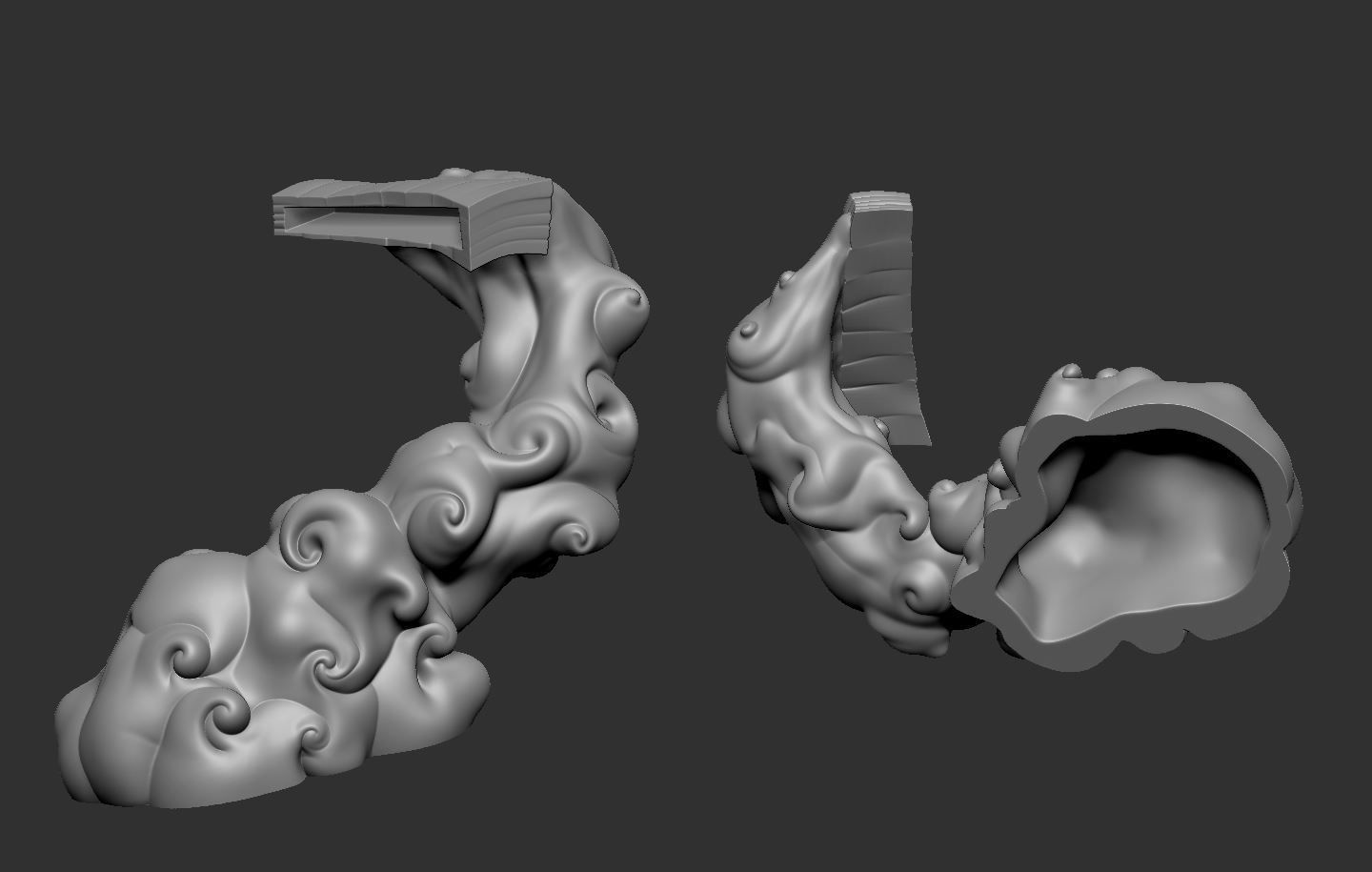 Witch Pinup 3D model 3D printable | CGTrader