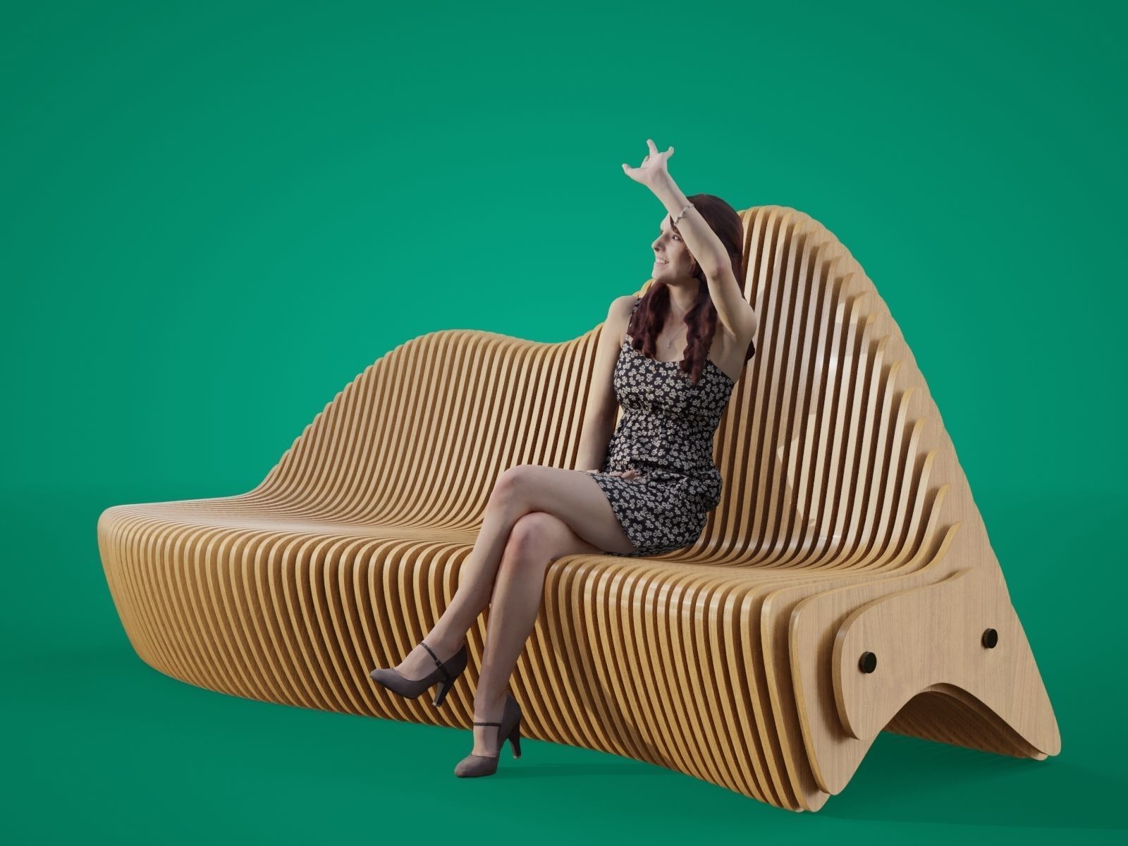 Printable bench 3D model 3D printable | CGTrader