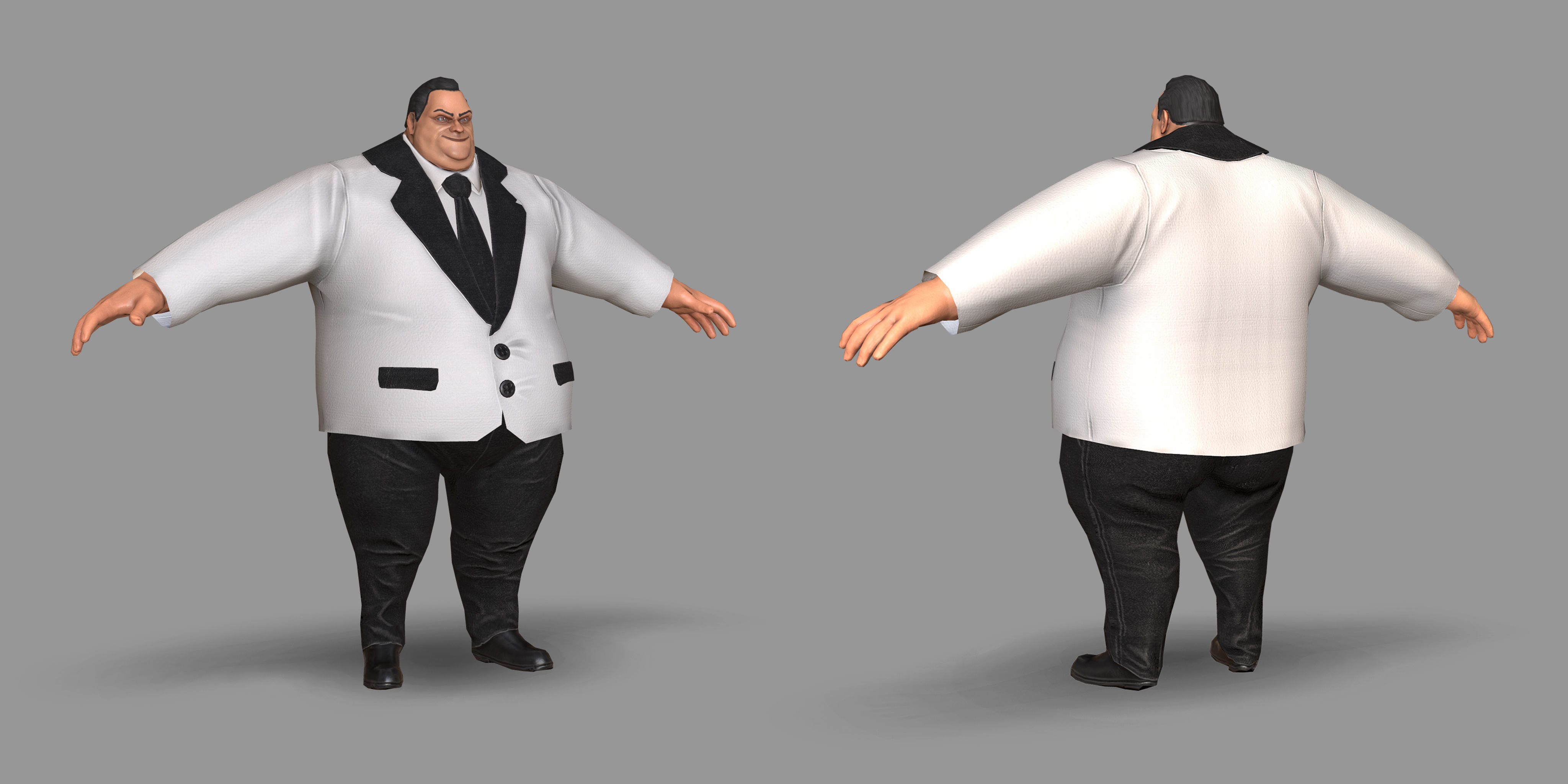 3D model Thug Boss VR / AR / low-poly | CGTrader