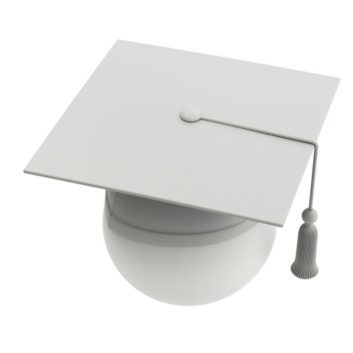 Graduation Cap 3D model | CGTrader