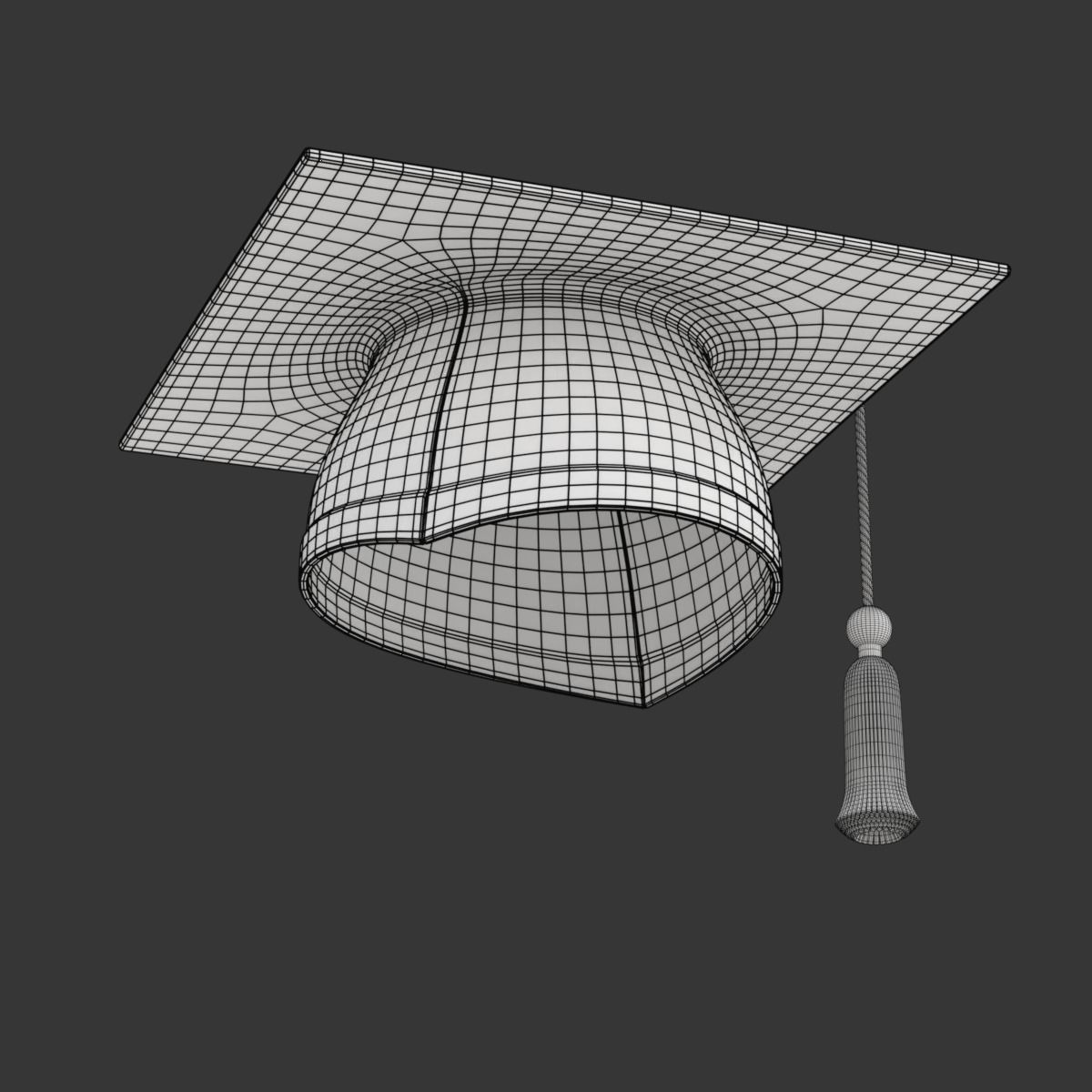 Graduation Cap 3D model | CGTrader