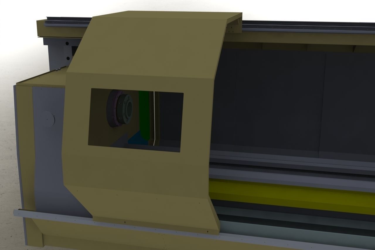 Cnc machine free 3D model | CGTrader