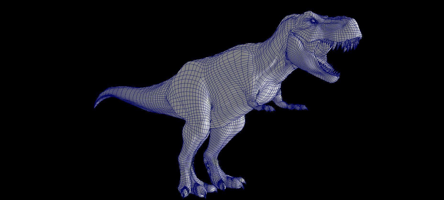 3D model T-Rex VR / AR / low-poly OBJ FBX MTL TGA | CGTrader.com
