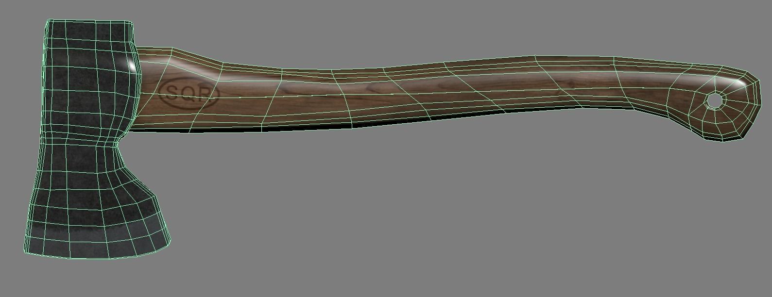 Standard Axe 3D model | CGTrader