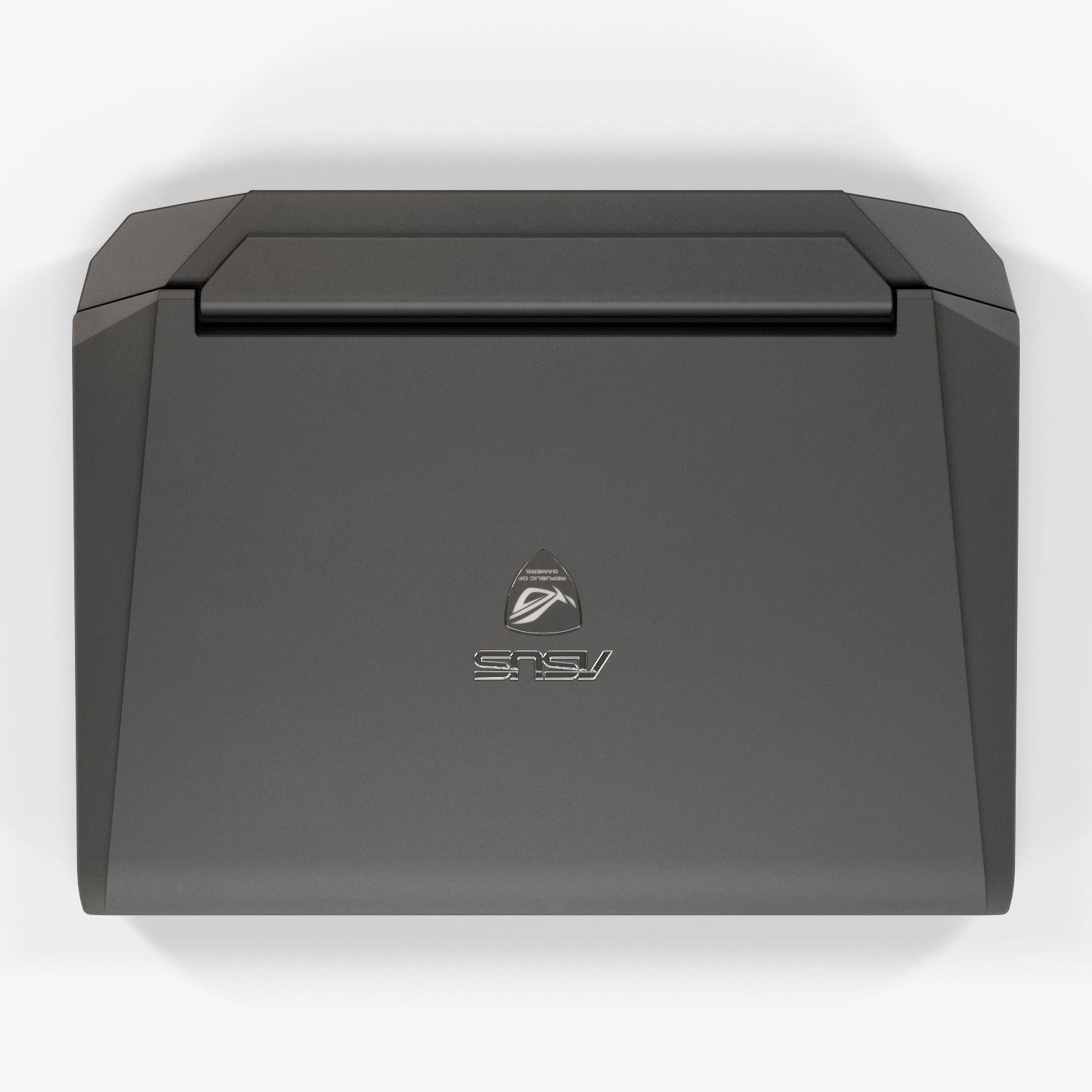 3D model Asus ROG G750JX gaming laptop VR / AR / low-poly animated ...