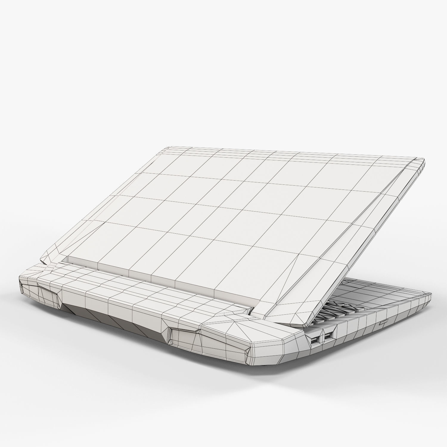 3D model Asus ROG G750JX gaming laptop VR / AR / low-poly animated ...