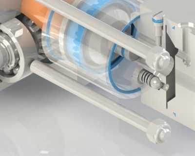 Pneumatic system free 3D model | CGTrader