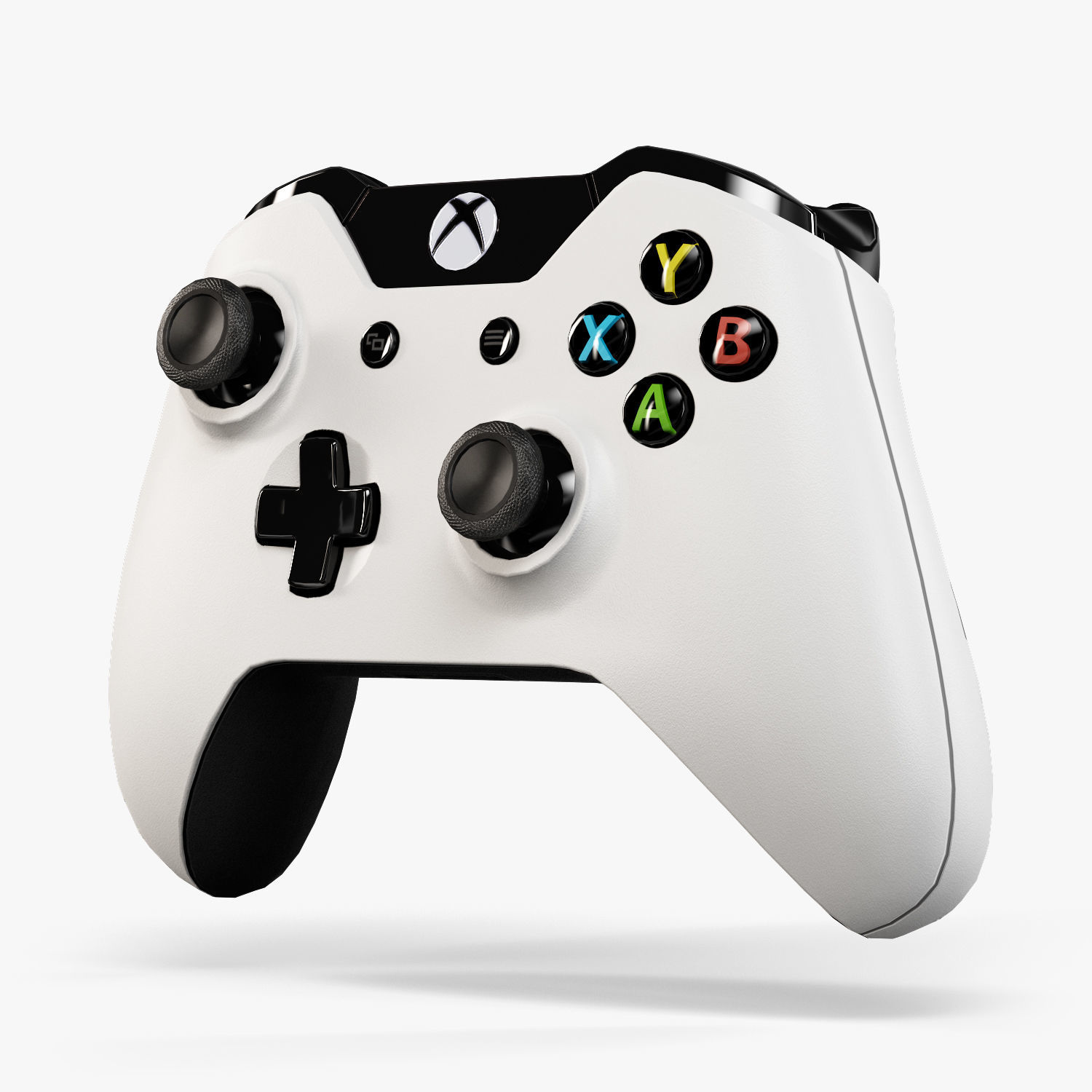 3D model Microsoft Xbox One Wireless Controller VR / AR / low-poly ...