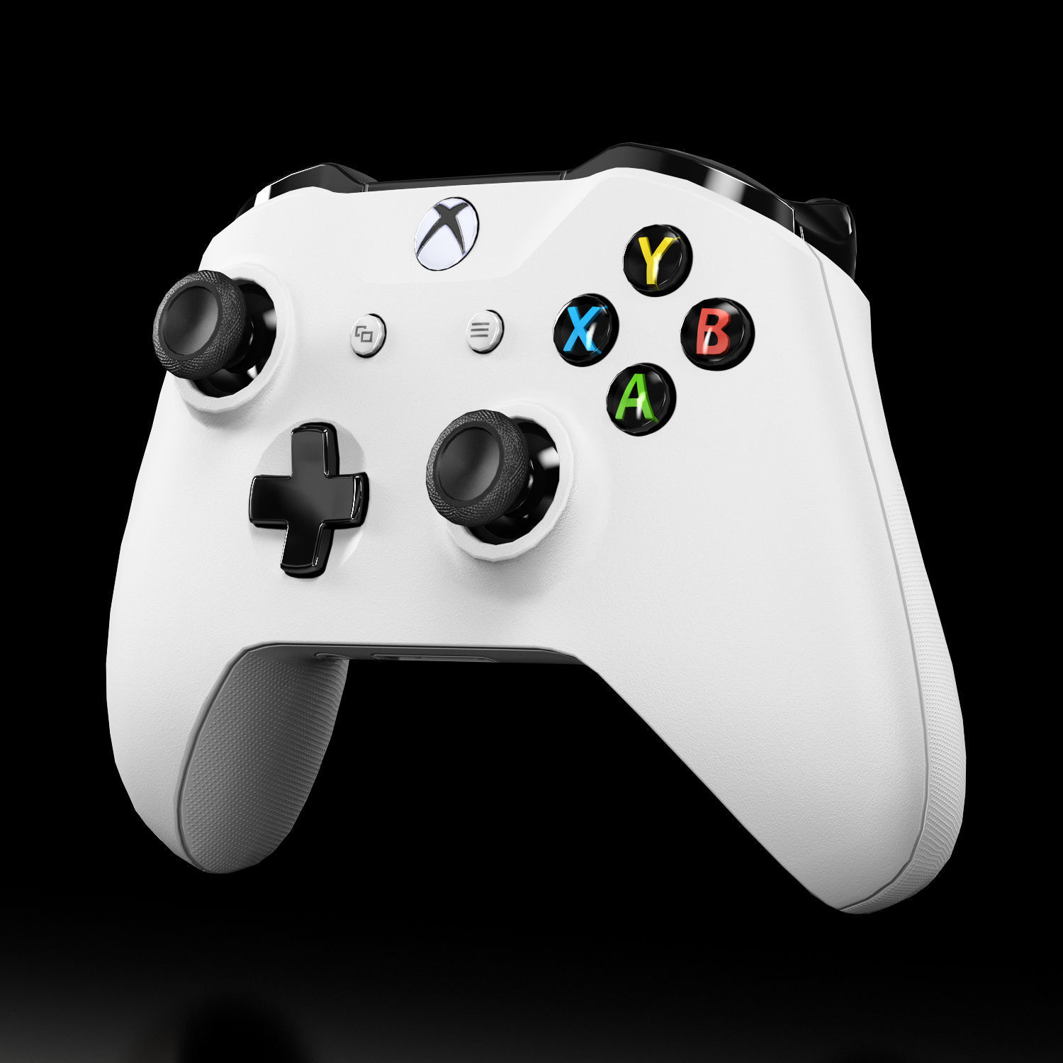 3D model Microsoft Xbox One Wireless Controller New VR / AR / low-poly ...