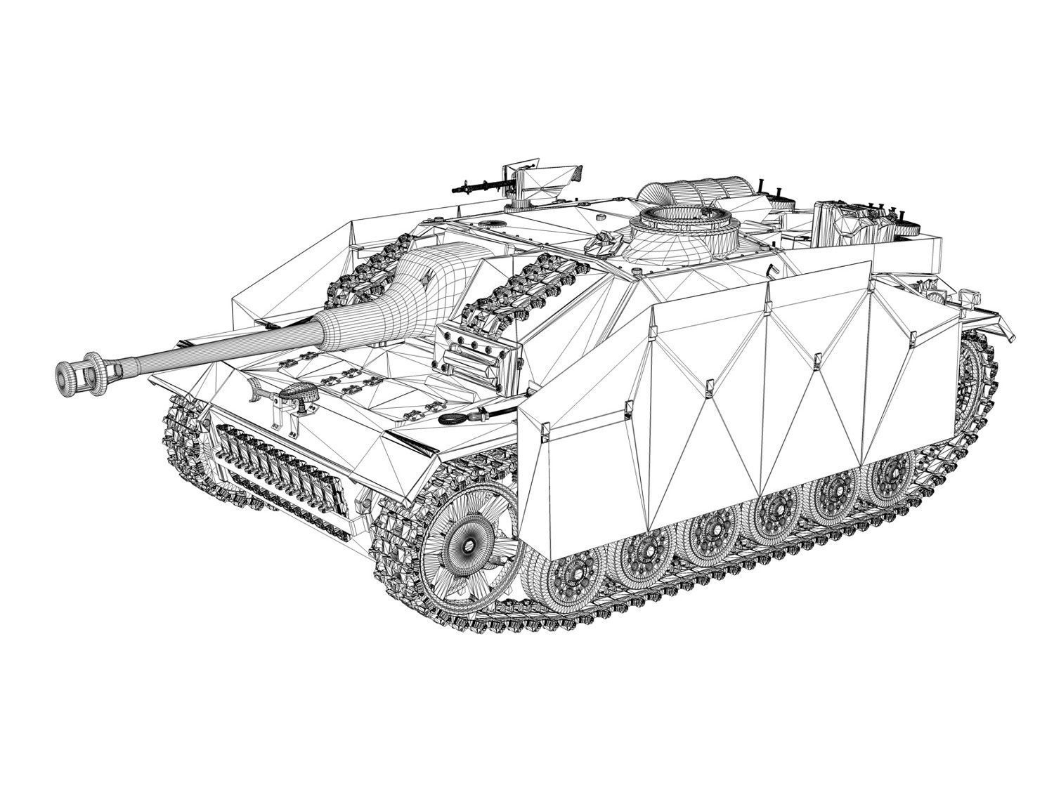 StuG III - Ausf G - 429 - Mid Production 3D model | CGTrader