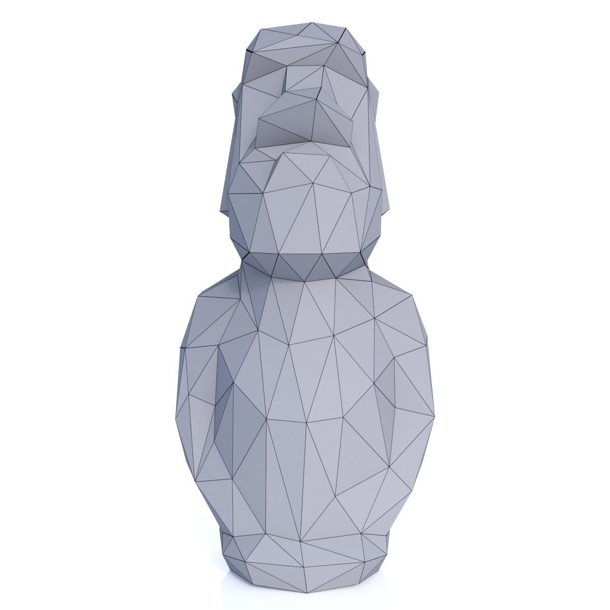 3D model Moai Low Poly VR / AR / low-poly | CGTrader