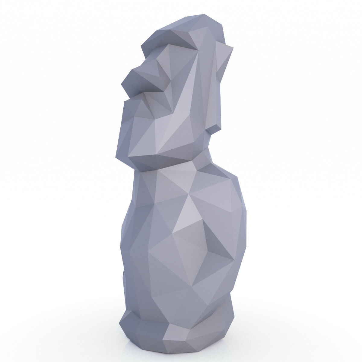 3D model Moai Low Poly VR / AR / low-poly | CGTrader
