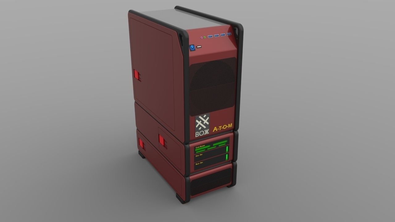 WorkStation BOXX ATOM free 3D model | CGTrader