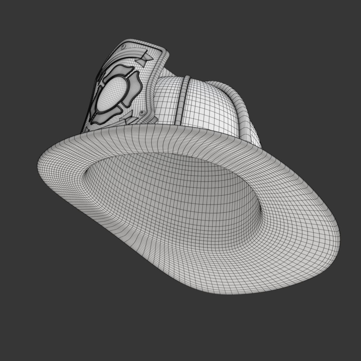 Firefighter Helmet 3D model | CGTrader