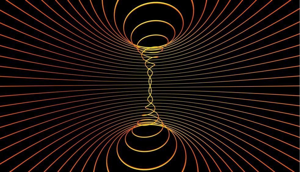 Spiral magnetic field free 3D model | CGTrader