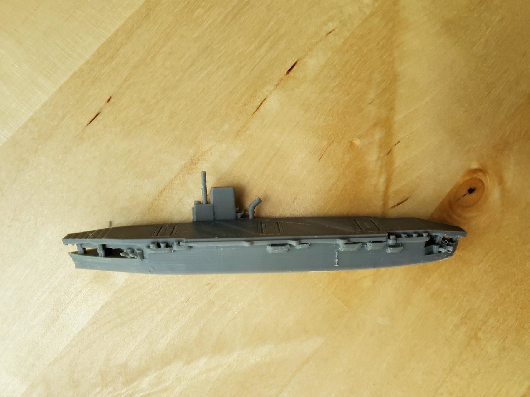 French Bearn Class Aircraft Carrier 3D model 3D printable | CGTrader