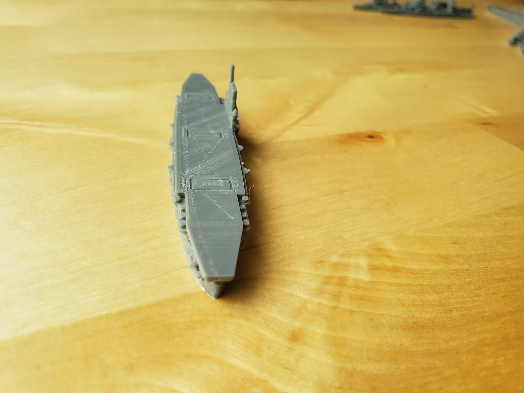 French Bearn Class Aircraft Carrier 3D model 3D printable | CGTrader