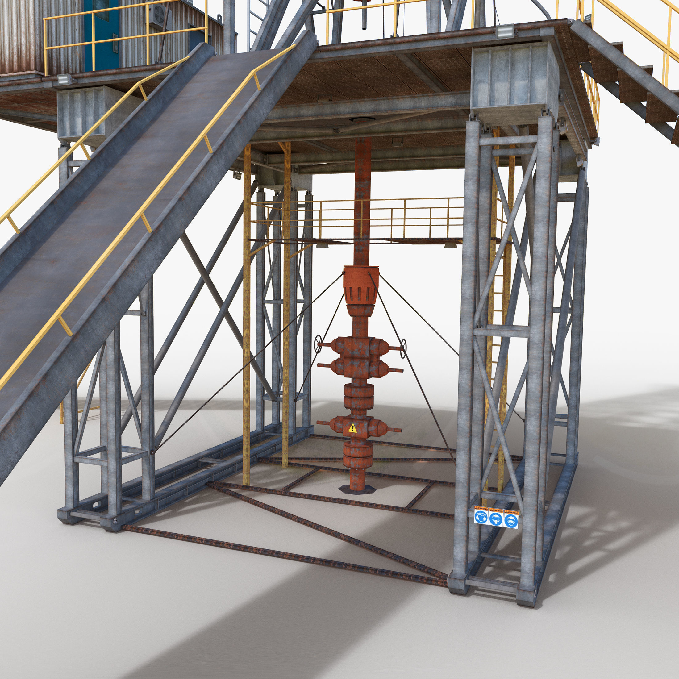 3D model Land Rig VR / AR / low-poly | CGTrader