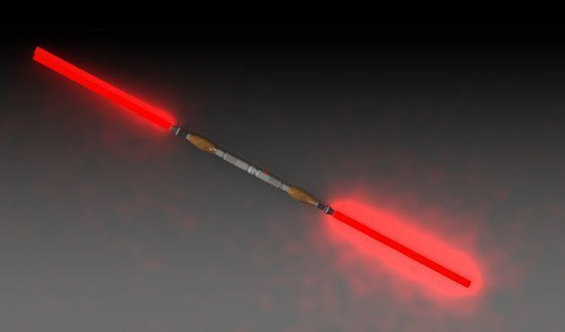 Sith Saber Staff Double Lightsaber Re-Imagined Concept Design free 3D ...