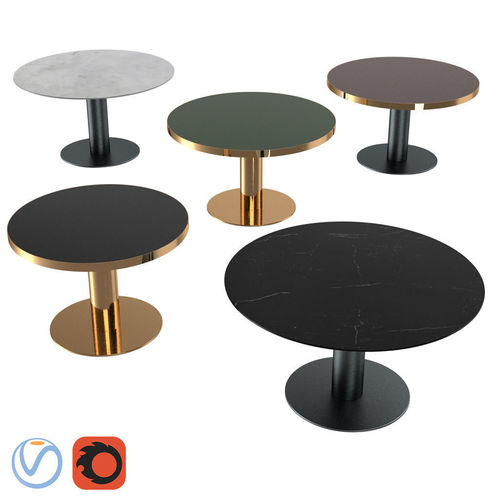 Gubi Round Table 3D model | CGTrader