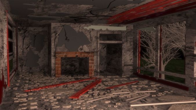 Horror Environment 3D model | CGTrader