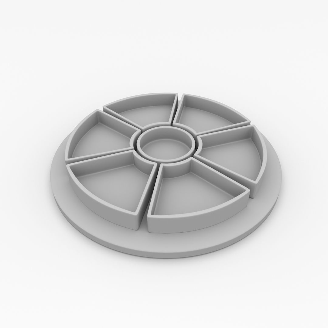 Lazy Susan v2 3D model | CGTrader