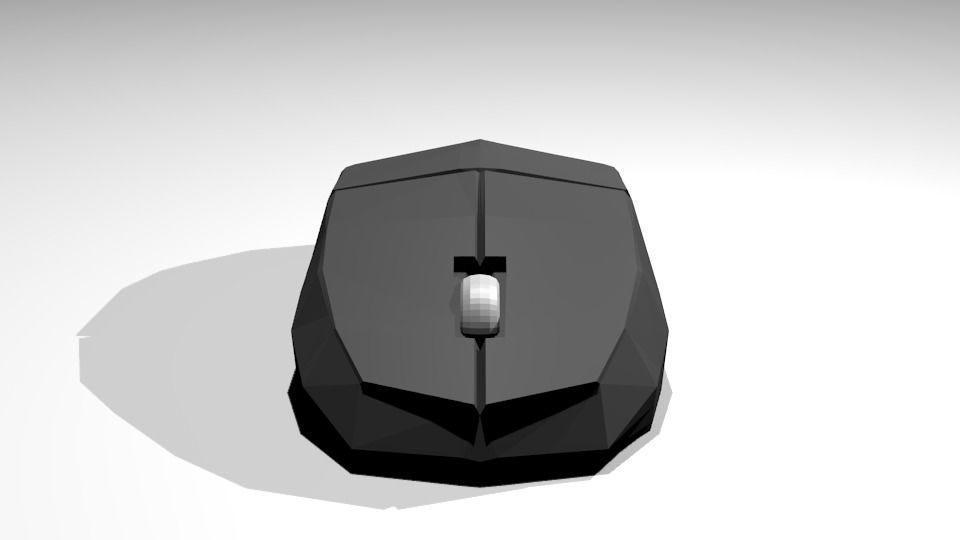 LowPoly Mouse computer free VR / AR / low-poly 3D model | CGTrader