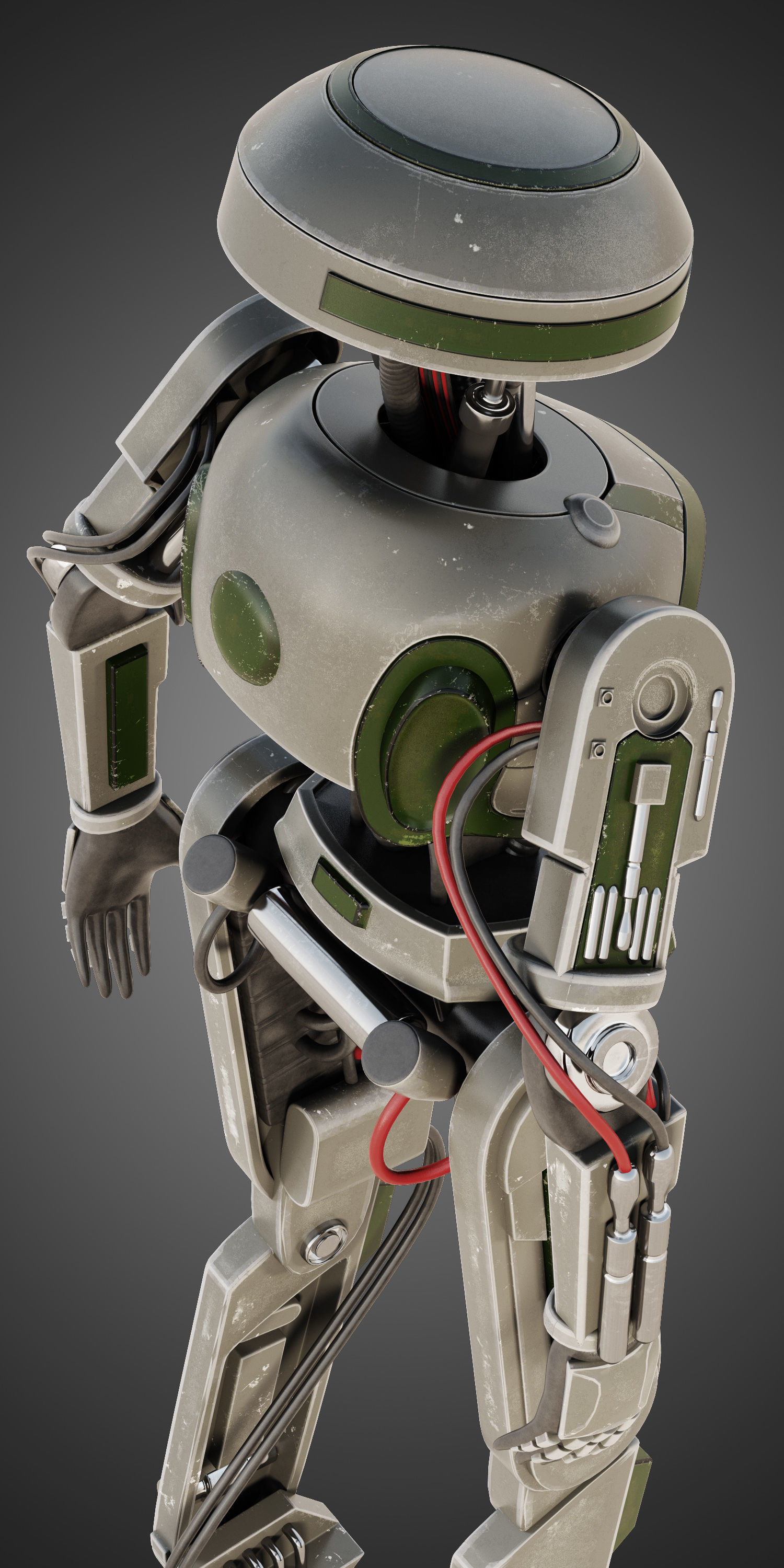 Star Wars L3-37 droid 3D model | CGTrader