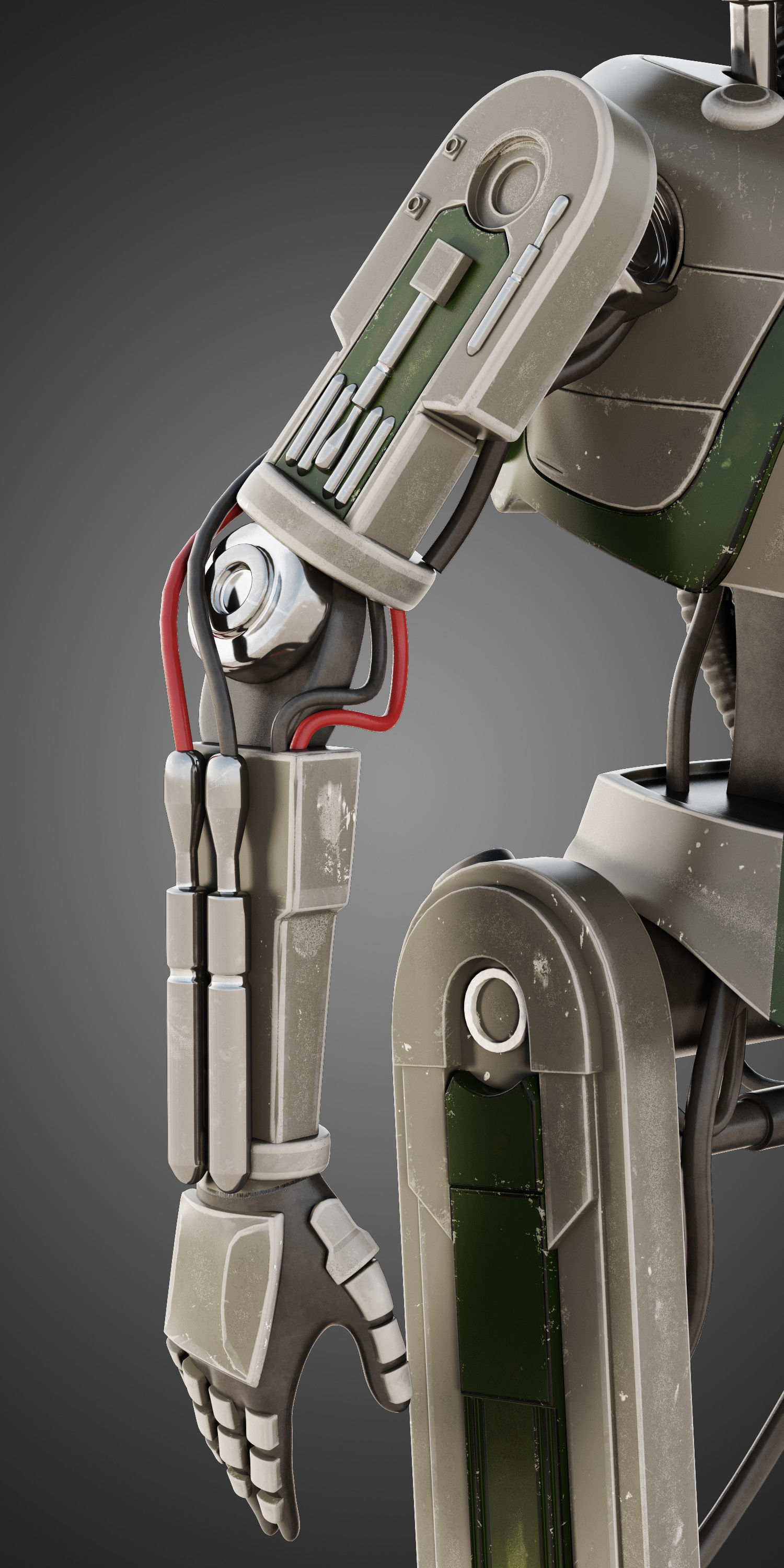 Star Wars L3-37 droid 3D model | CGTrader