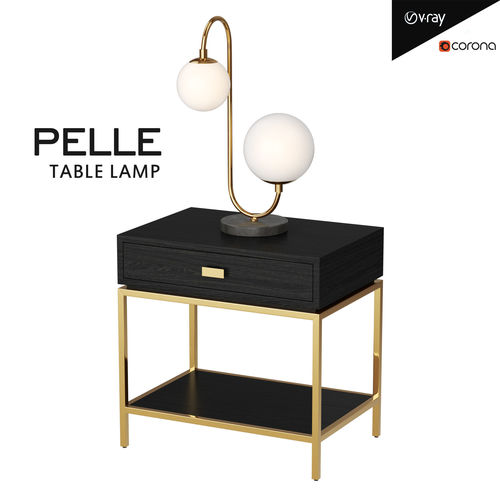 3D model Pelle Table Lamp VR / AR / low-poly | CGTrader