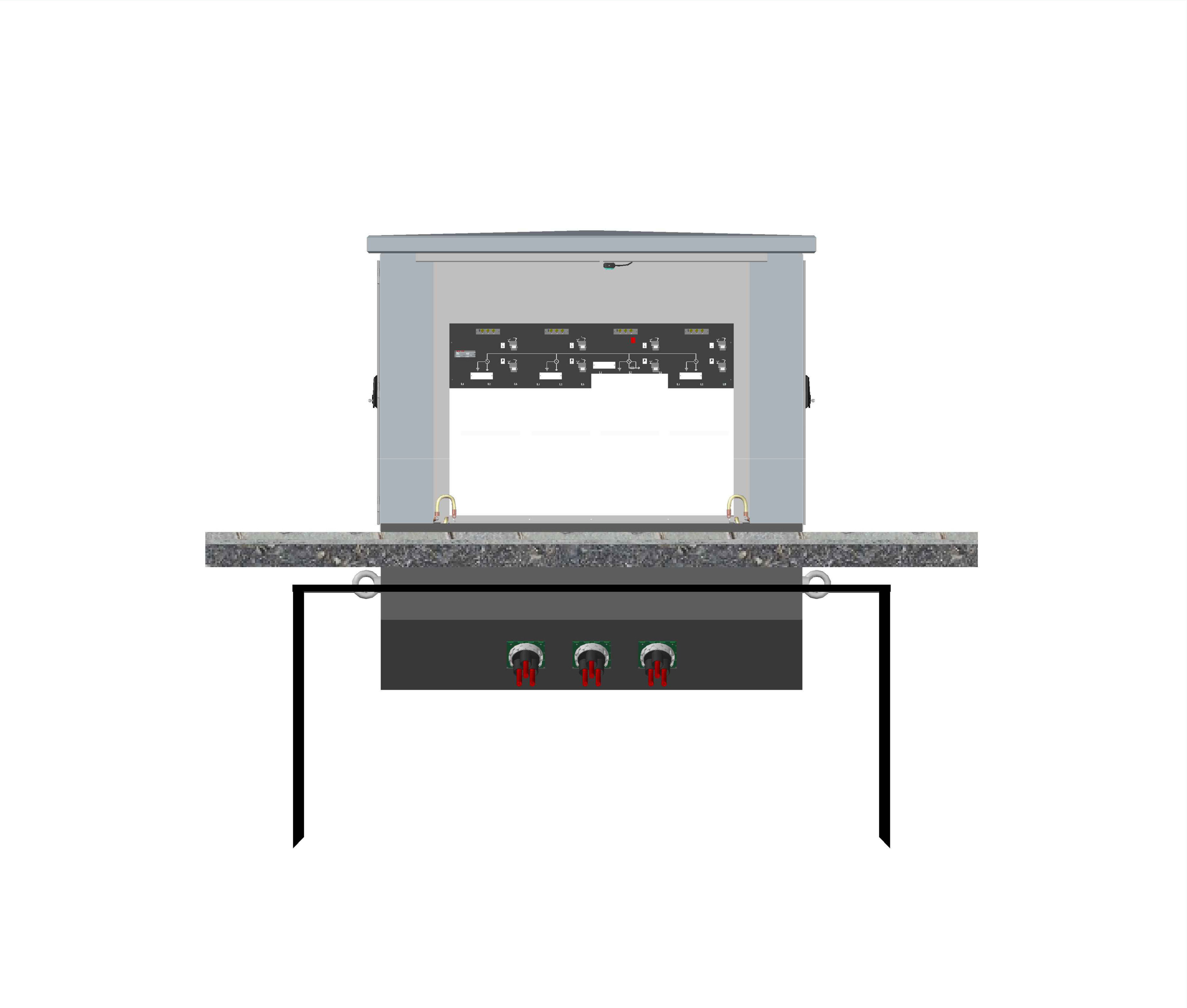 Modular transformer station free 3D model | CGTrader