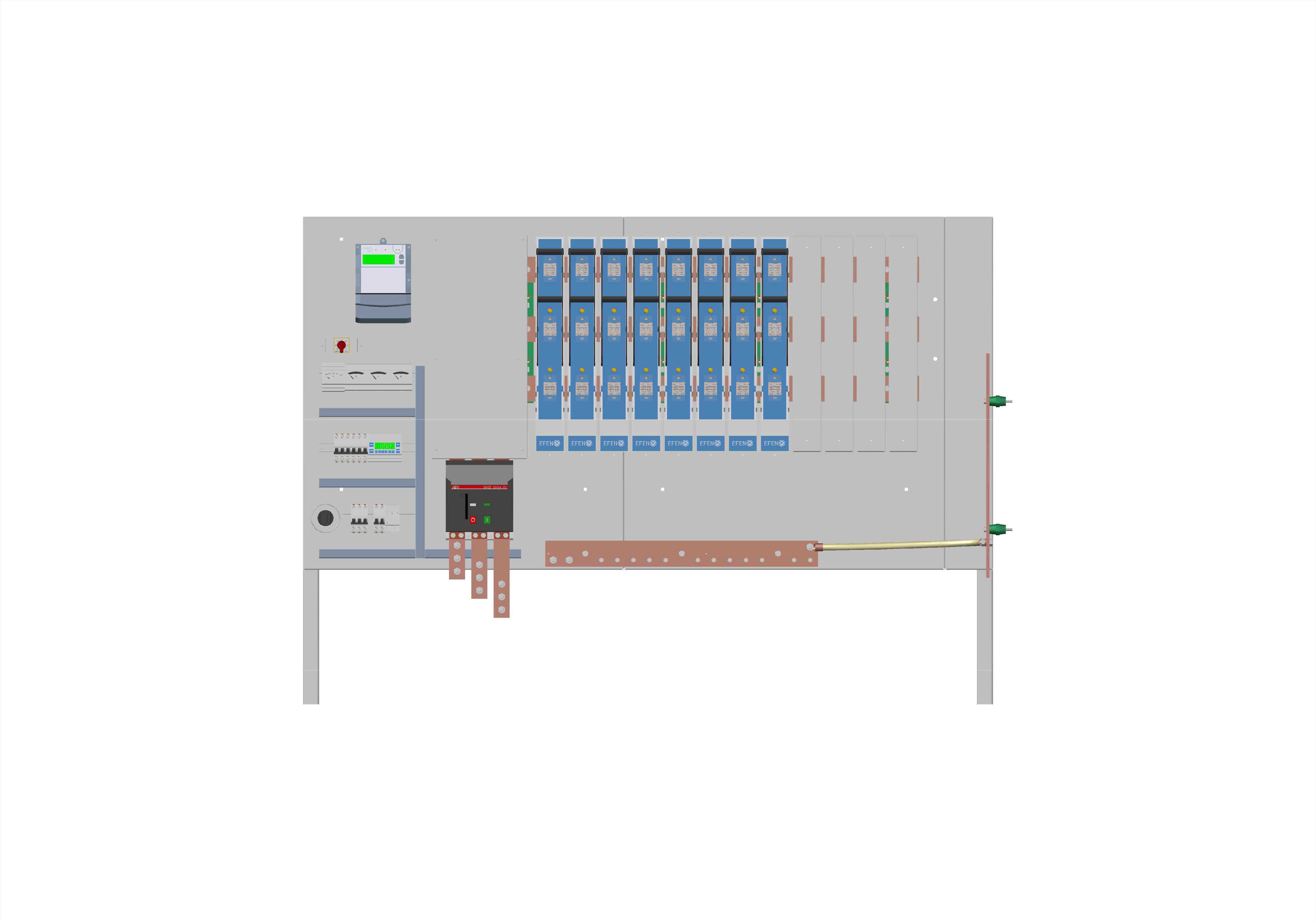 Distribution board for transformer station free 3D model | CGTrader