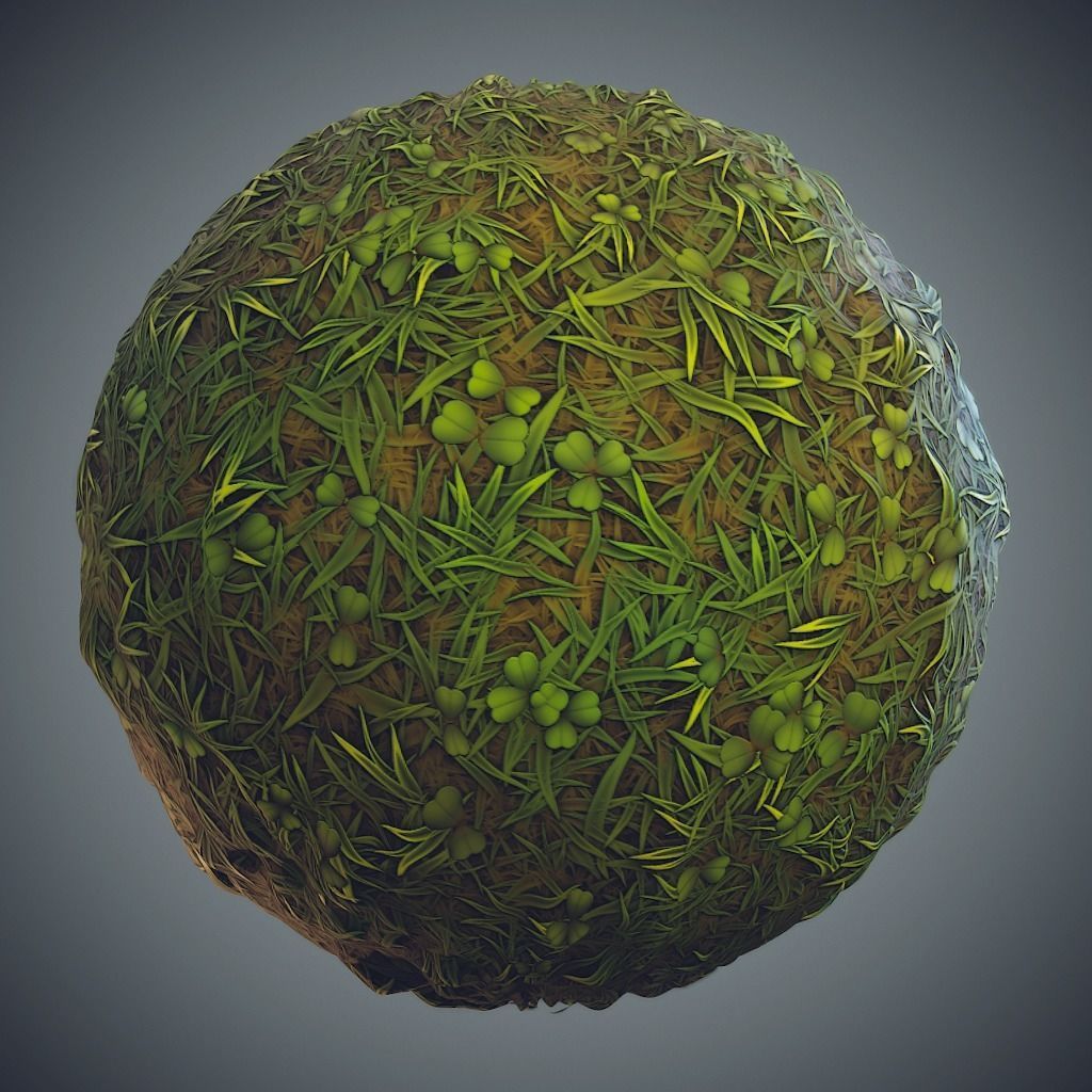 Forest - Stylized PBR materials Texture | CGTrader