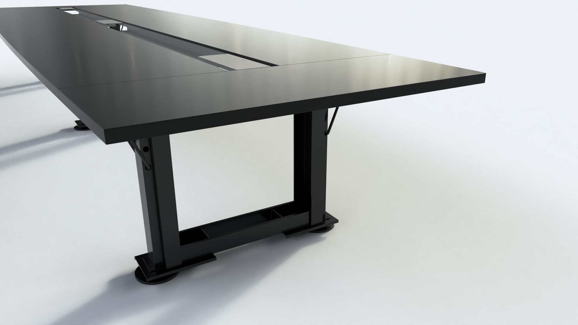Conference table free 3D model | CGTrader