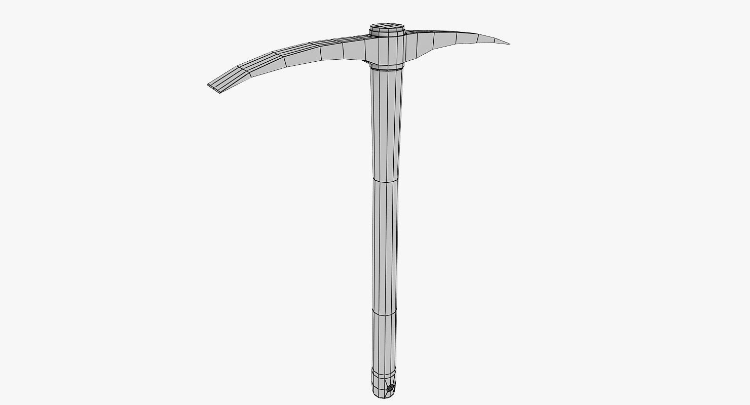 3D model Pickaxe old VR / AR / low-poly | CGTrader