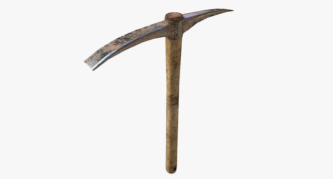 3D model Pickaxe old VR / AR / low-poly | CGTrader