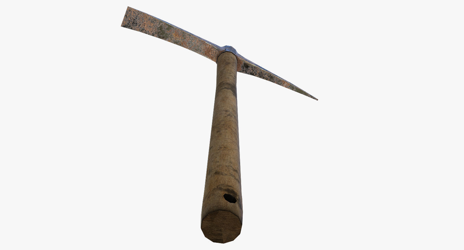 3D model Pickaxe old VR / AR / low-poly | CGTrader