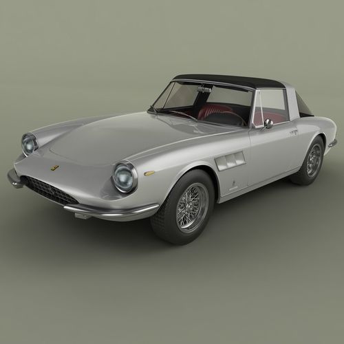 Ferrari 330 Targa 3D model | CGTrader