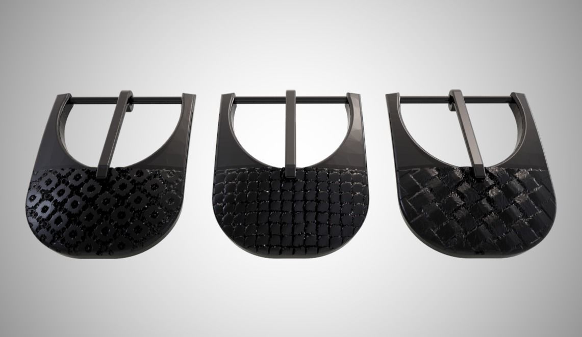 Belt Buckles 3D model 3D printable | CGTrader