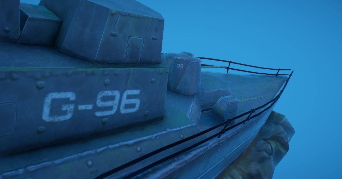 3D model Battleship Shipwreck VR / AR / low-poly | CGTrader