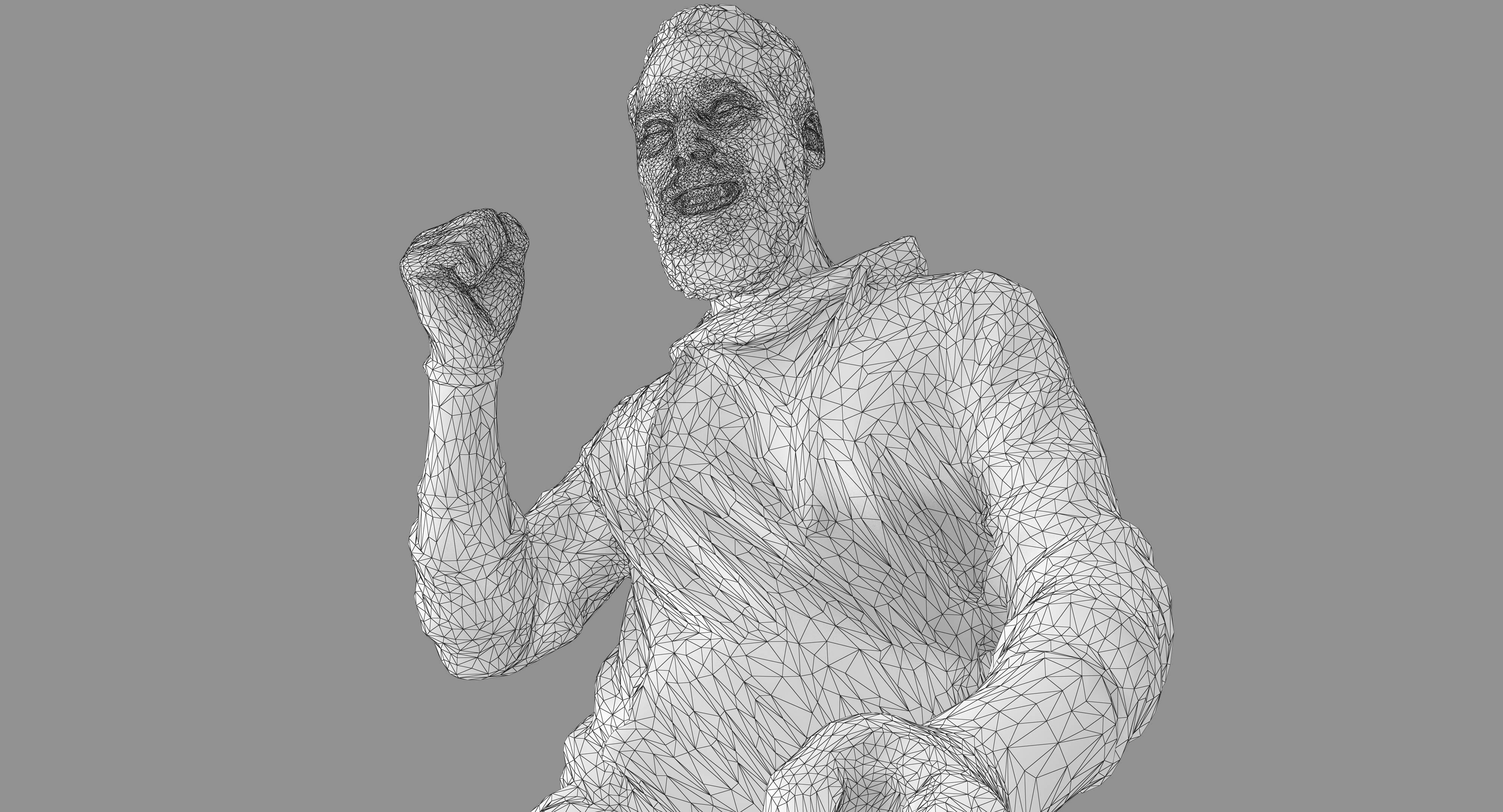 3D model Beard Fan Man VR / AR / low-poly | CGTrader