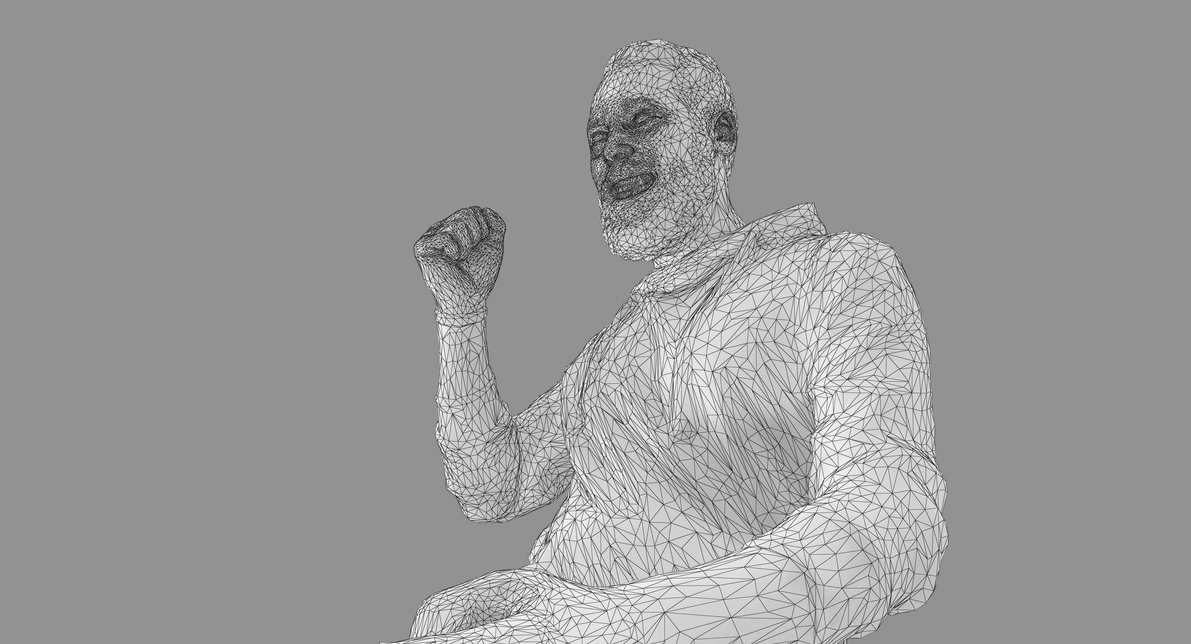 3D model Beard Fan Man VR / AR / low-poly | CGTrader