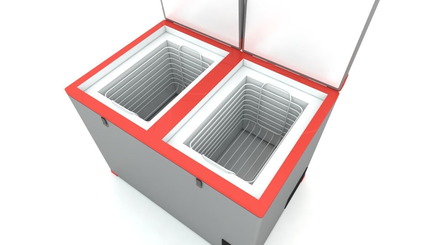 FRIDGE FREEZER MOBILE free VR / AR / low-poly 3D model animated rigged ...