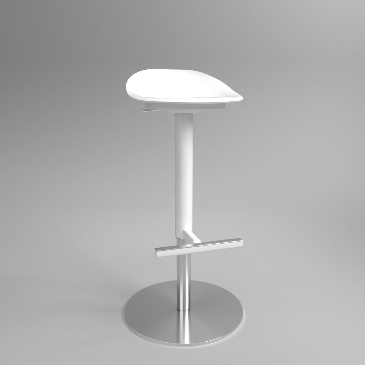 Yan-Inge Bar Stool Chair Blender Cycles 3D model | CGTrader
