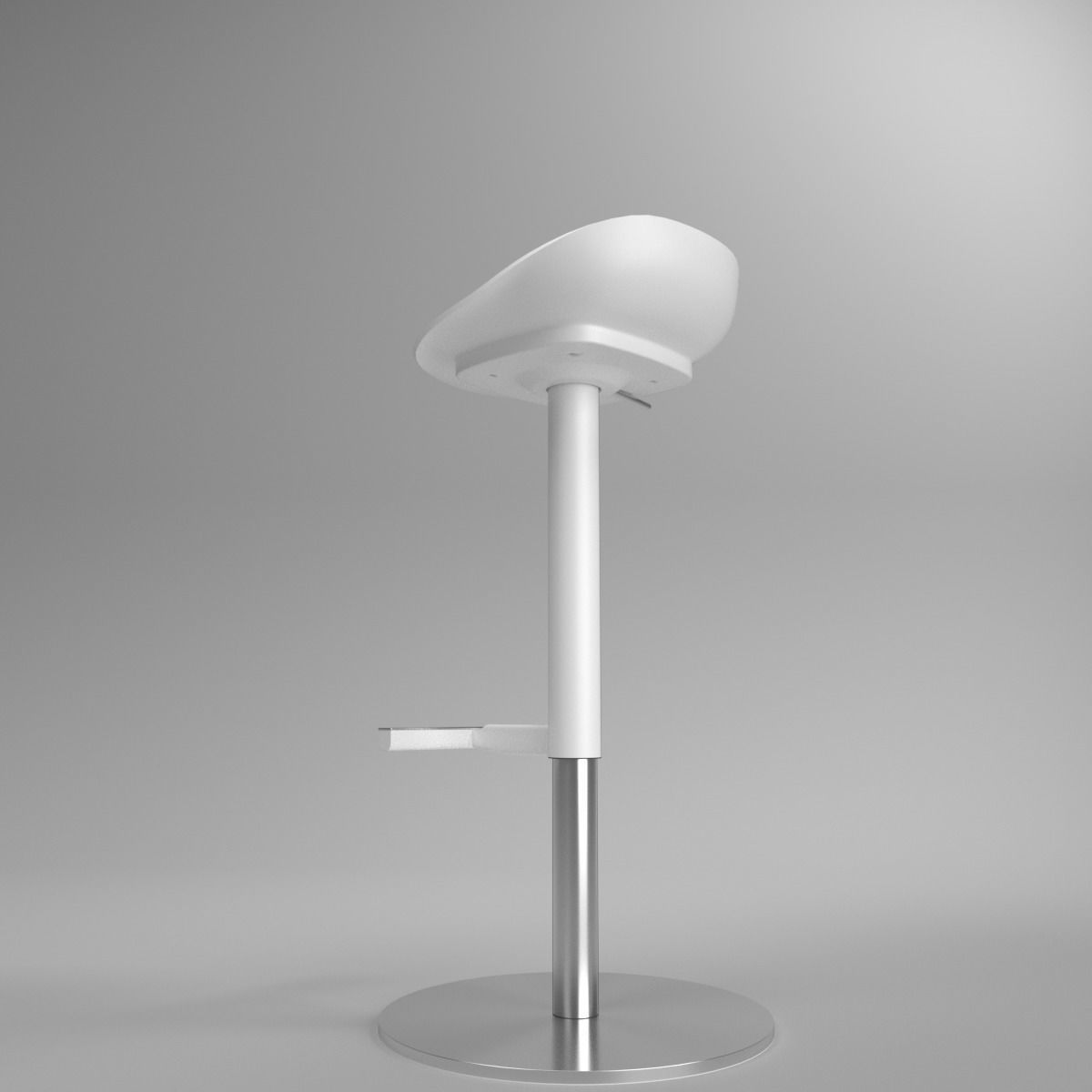 Yan-Inge Bar Stool Chair Blender Cycles 3D model | CGTrader