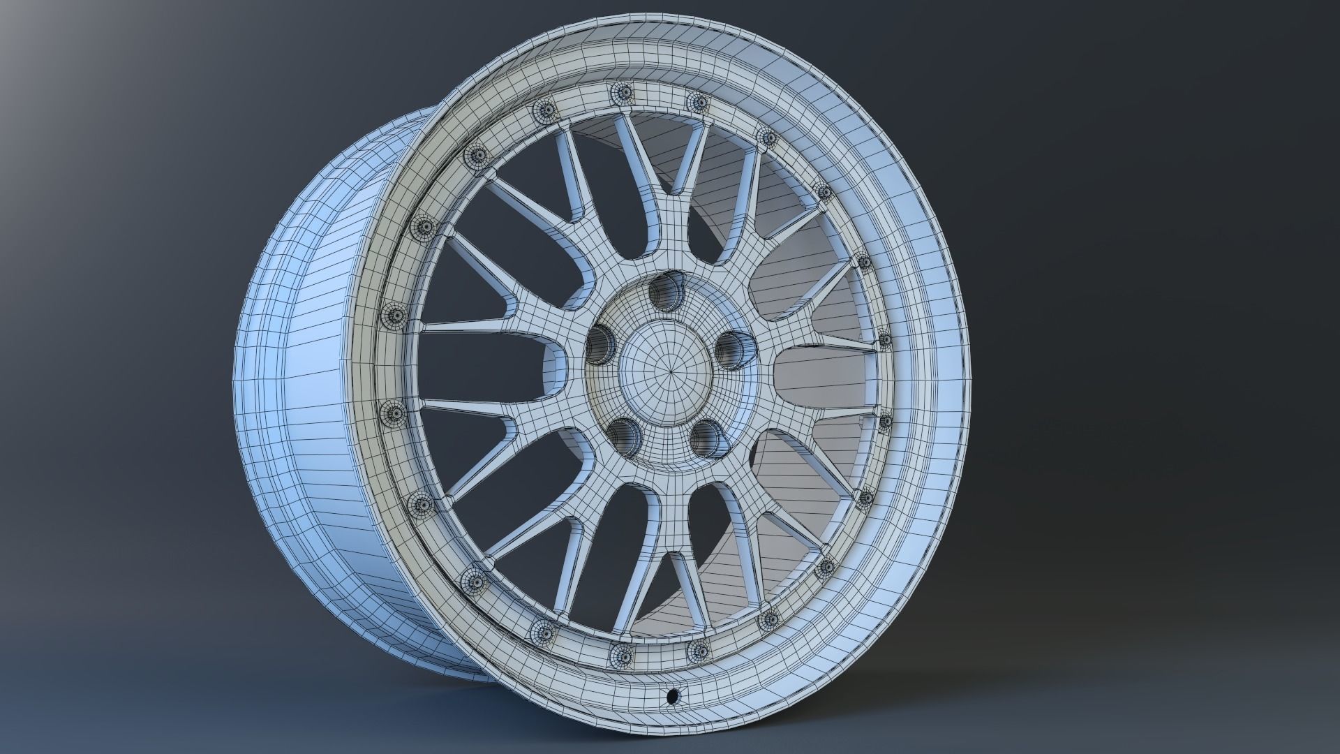 Car rim 19 inch 3D model | CGTrader